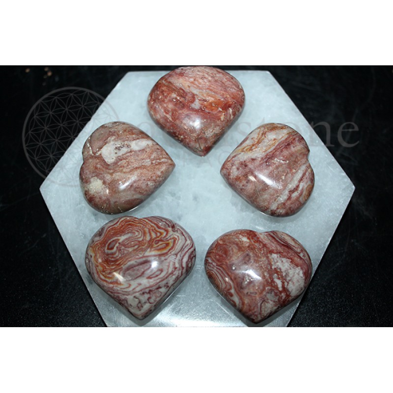 Rosita Jasper Heart Set